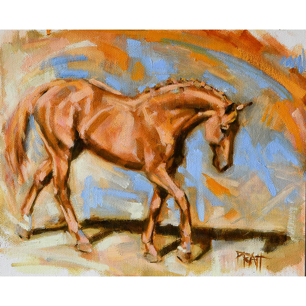 "In the Moment No. 5" | Equine Paintings by Jennifer Pratt – the ...